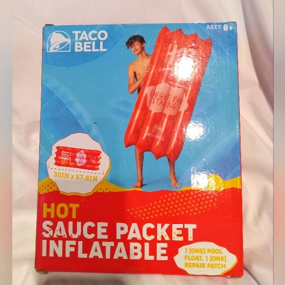 Taco Bell | Other | Taco Bell Hot Sauce Pool Float | Poshmark